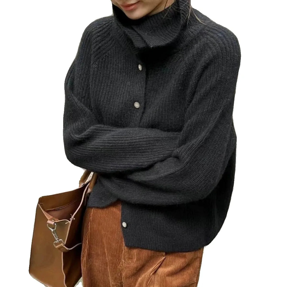 Clara - Cardigan Dames Chandail en tricot douillet pour femmes – Niponis